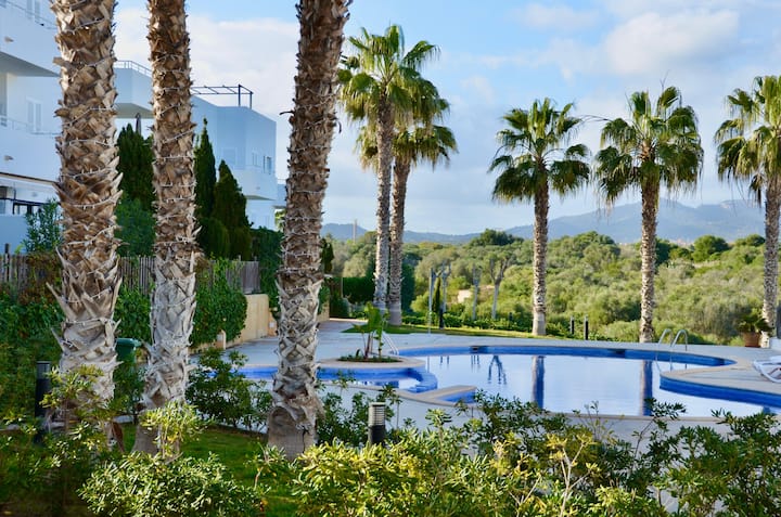 Apartamento En Cala D’or Con Piscina 2 Dormitorios - Cala d'Or