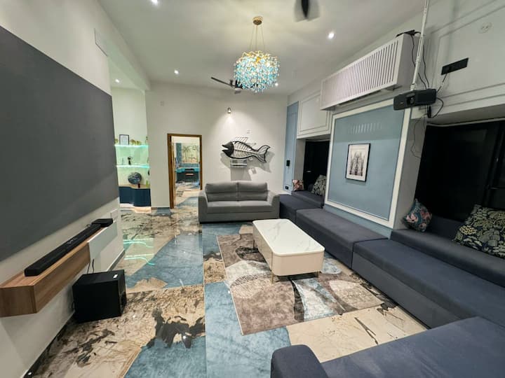 Azure-la Plage-luxury Jacuzzi, Waterfall Br, Beach - Pondichéry