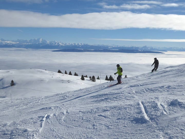 Snow Cocoon - Magnifique Vue Montagne, Calme & Ski - Mijoux