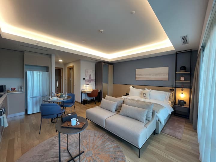 Maslak 1453 Site Lux Residence, Hotel Service 1+0 - Maslak