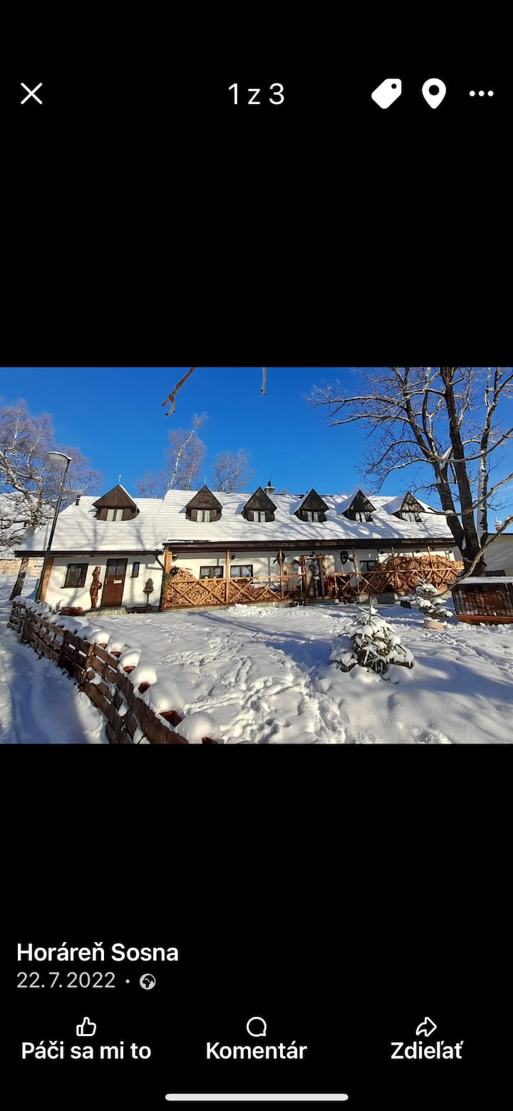 Jedinečné Ubytovanie V Horárni Sosna V Polianke - Slovakia