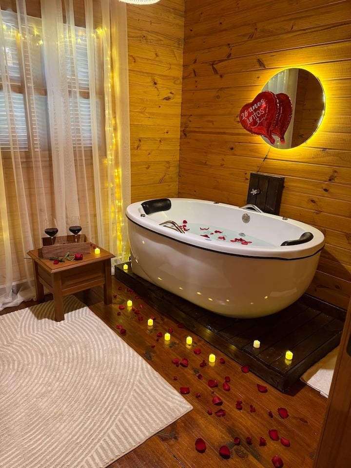 Romantic Chalet With Hot Tub Near Lago Negro - Gramado
