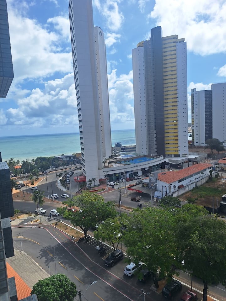 Ilusion Flat - Vista Mar, Excelente Infraestrutura - Natal