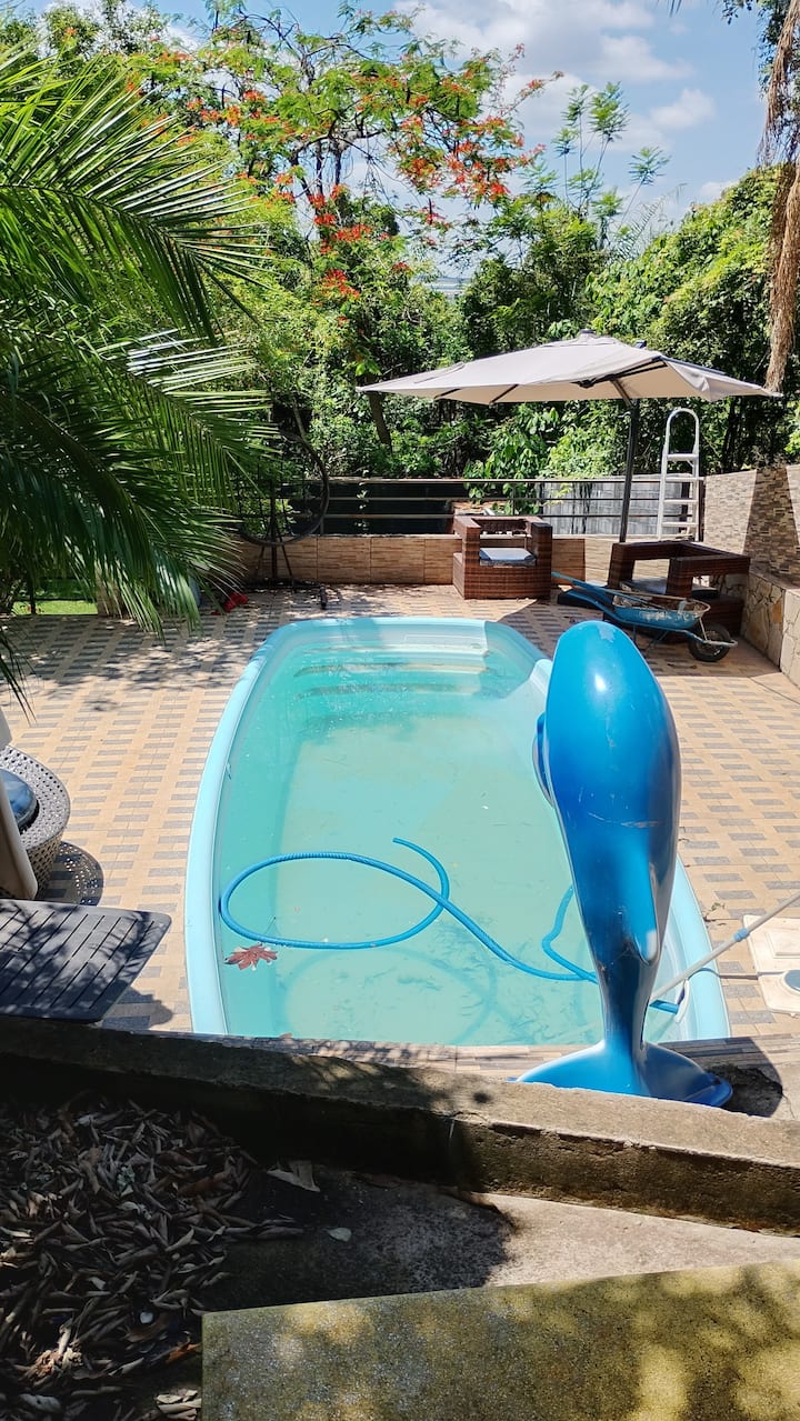 Linda Chacara, Ambiente Familiar E Aconchegante! - Americana