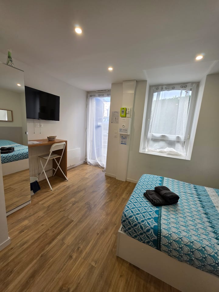 Studio Proche Centre Ville "Feu Follet" - Brest, France