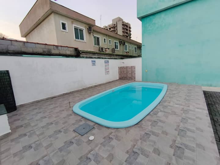 Casa Condominio Com 3 Suítes E Piscina.(11) - Caraguatatuba