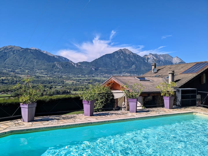Studio Alpes-sauna Privé-piscine-vélo-rando-lacs - Albertville