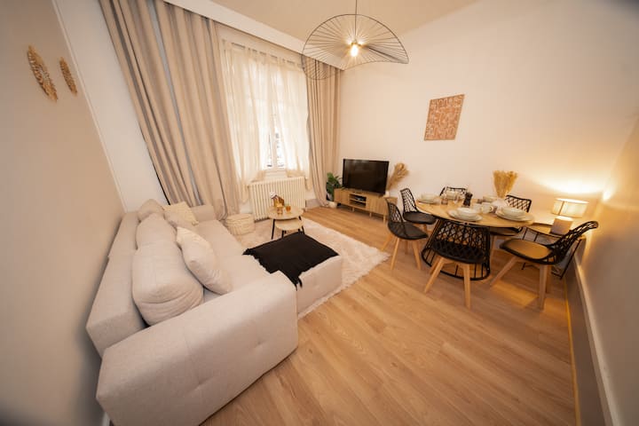 L’élégance – Cozy & Chill – Parking – 2 à 6 Pers - Chambéry