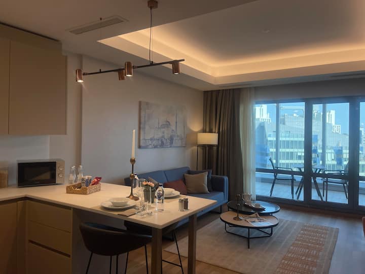 Maslak 1453 Site Lux Residence, Hotel Service 1+1 - Maslak