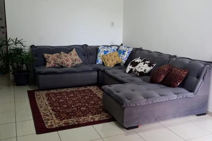 Refúgio Climatizado | Wi-fi | Garagem |Próx. Br367 - Porto Seguro