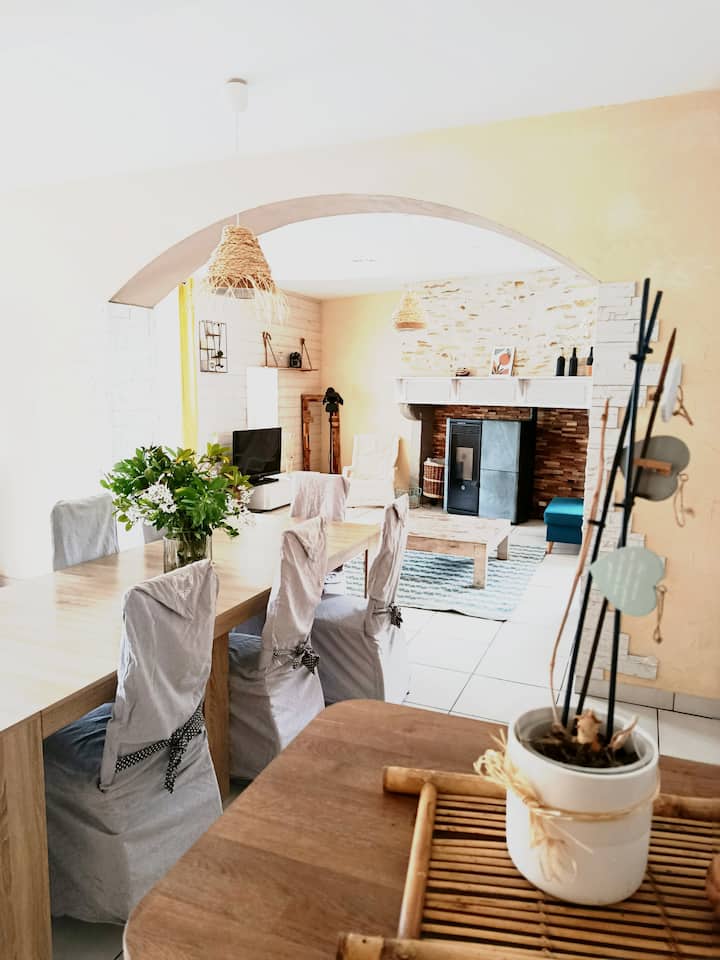 Gite Dans Une Agréable Maison De Ville. - France