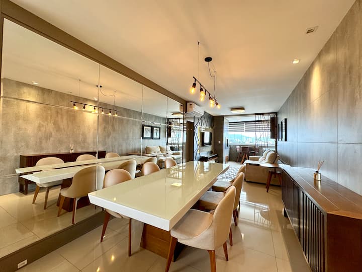 Entre A Serra E O Mar: 3qts Com Lazer E 2 Vagas - Tubarão