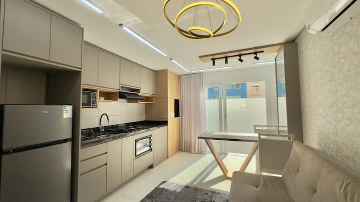 Apt Novo 1dorm. Com Terraço Enorme Com Sofa Cama - Capão da Canoa