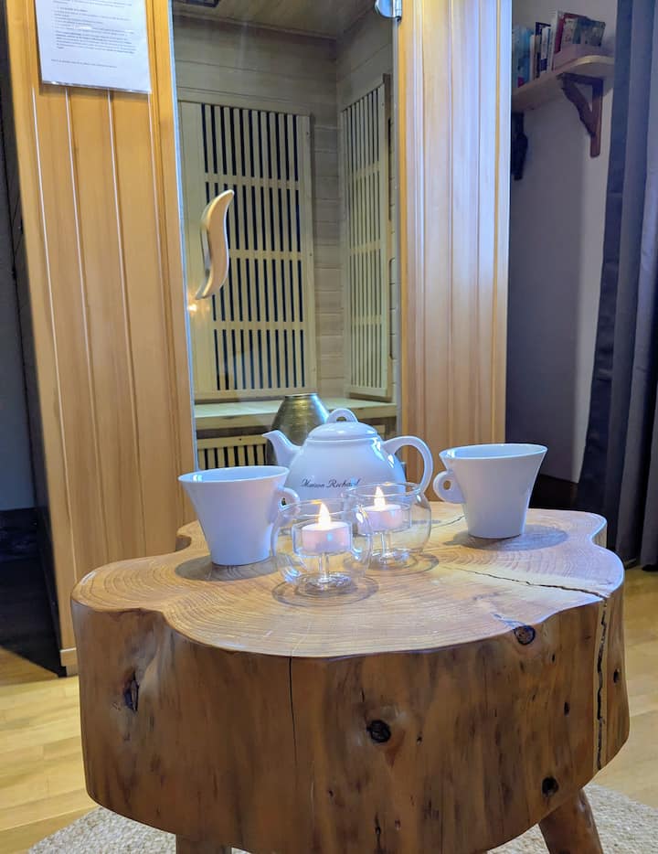 Suite Cocoon-sauna Privé-piscine-proche Stations - Albertville