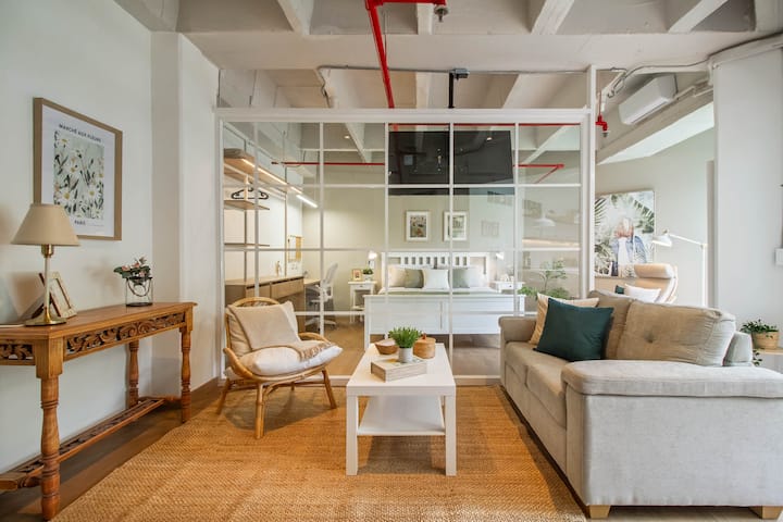 Ac•cama King•terraza•auto Check In•escritorio•w/d - Medellín