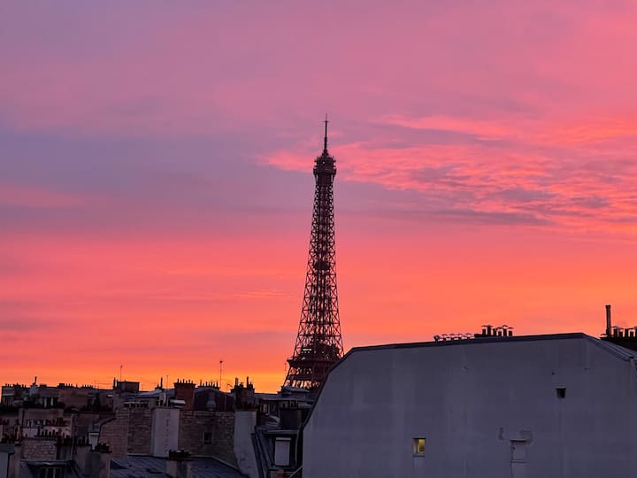 Magnifique Appartement Terrasse Vue Tour Eiffel - Paris