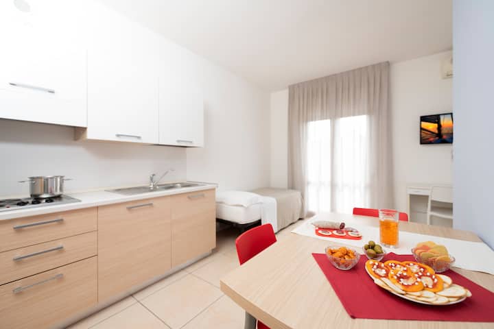Residence Quadrifoglio Monolocale Coccinella - Cervia