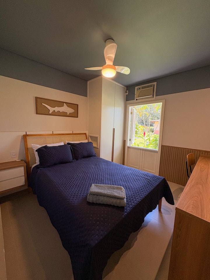 Charmoso Térreo |2 Quartos| Piscina | Sauna| Praia - Angra dos Reis