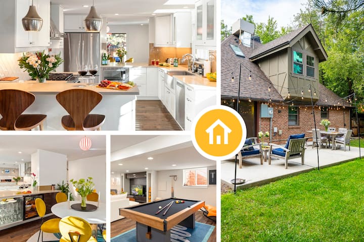 Chic Gem W/ Game Room, 5-min Drive To Pearl St - Boulder, CO