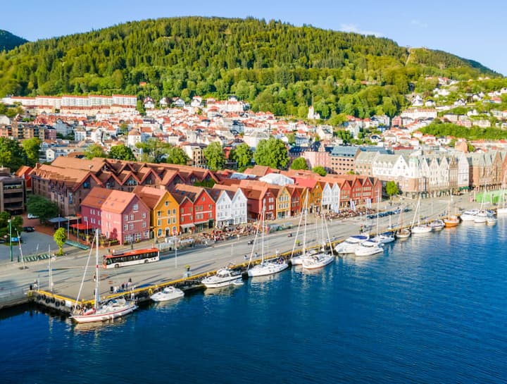 Eksklusiv Leilighet Med Terrasse På Nordnes - Bergen