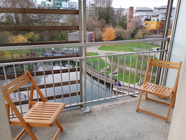 L'alizé, Vue Sur Le Thiou / Balcon / Garage - Annecy