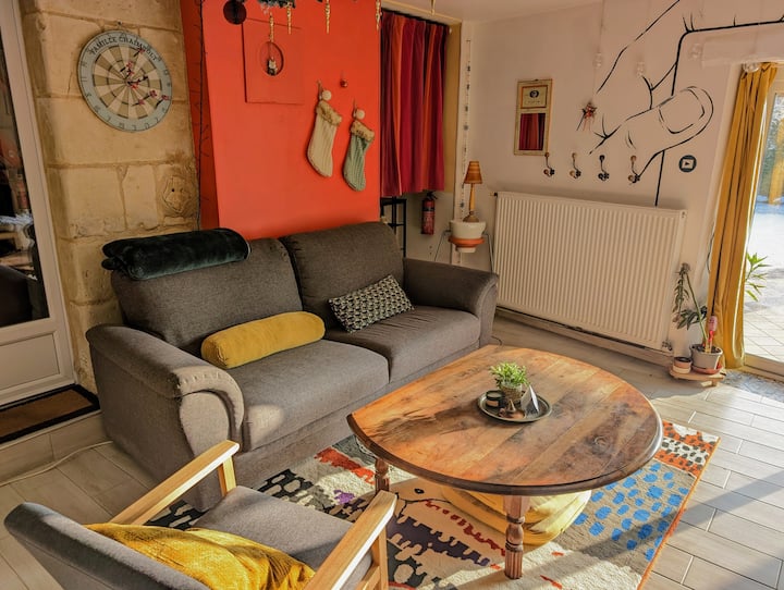 Artists’ House - Futuroscope 15min -Jardin-parking - Châtellerault