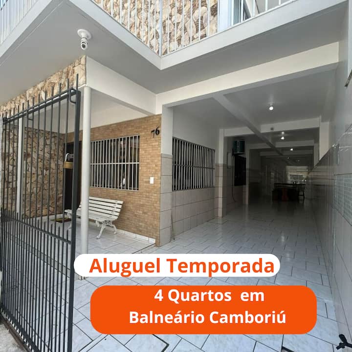 Casa Mobiliada 4 Quartos 3 Vagas Bal. Camboriú - Balneario Camboriú