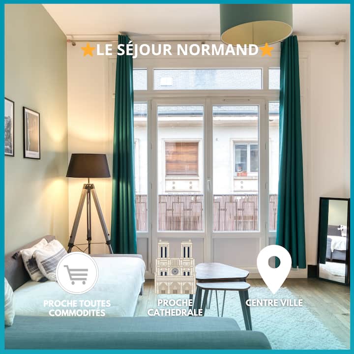 Le Séjour Normand - Centre-ville Proche Cathédrale - Rouen