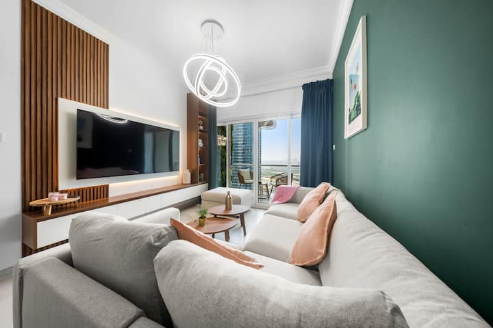 Emerald Luxury Suite In Jlt, 400 M From The Metro - Émirats arabes unis