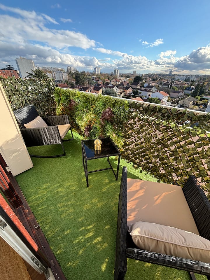 2 Chambres, Tram, Résidence Sécurisée - Bron