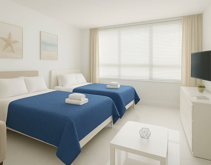 Bright Beach Studio - Steps To The Ocean - Miami Beach