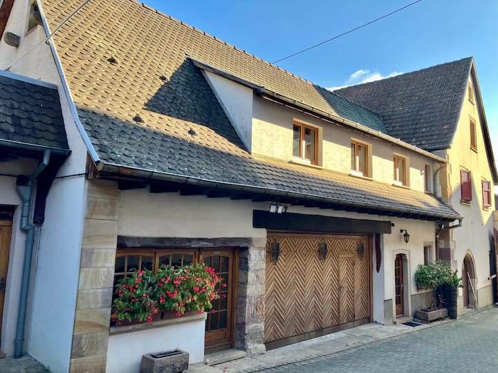 Maison Alsacienne Avec Terrasse Au Cœur Des Vignes - Soultzmatt