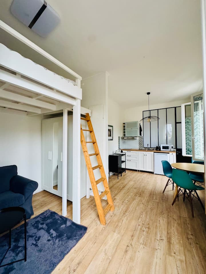 Studio Lumineux, Commerces, Métro - Maisons-Alfort