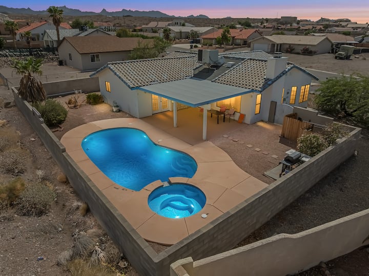 Private Pool, Home Away From Home! - Bullhead City, AZ