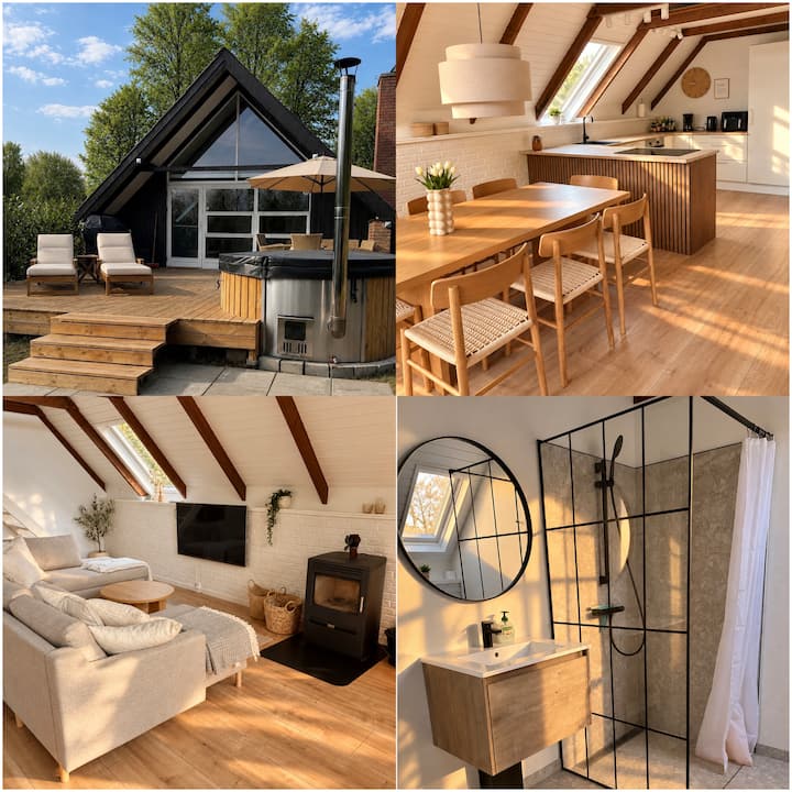 Idyllic Holiday Home With Spa And Free Water Park Access - Denmark