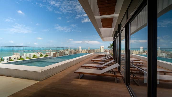 Beira Mar A 500m: Apartamento Moderno E Equipado. - Brasil