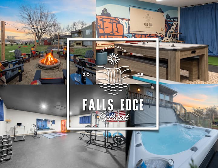 Family Retreat! ~ Sauna ~ Hot Tub ~ Game Room - Hartford, SD