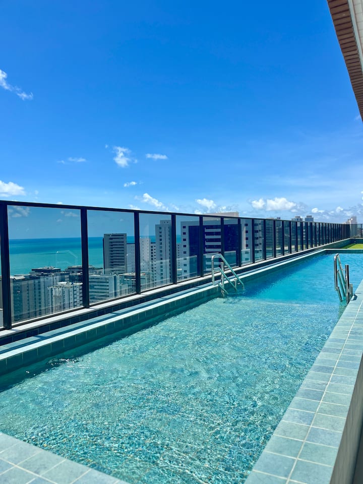 Studio No Coração De Boa Viagem Próximo Da Praia - Recife