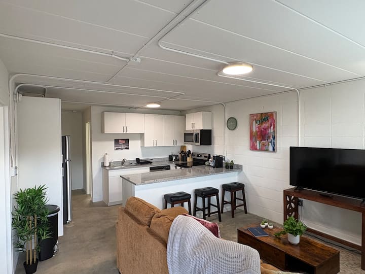 Retro Modern Downtown Escape-2 Kings+private Patio - Belton, SC