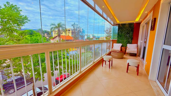 Ap Recém Reformado E Amplo | Frente Praia Recreio - Recreio