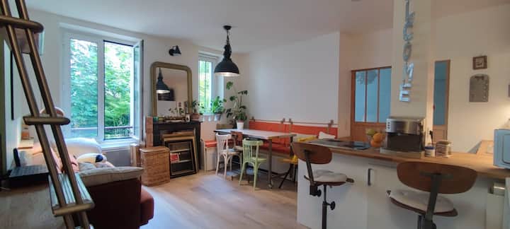 Un Nid De Paix à Deux Pas Du Canal St Martin - Porte de Pantin