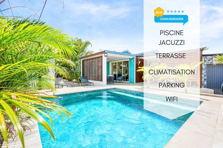 Villa L&a - Villa Spacieuse Avec Piscine & Jacuzzi - Réunion