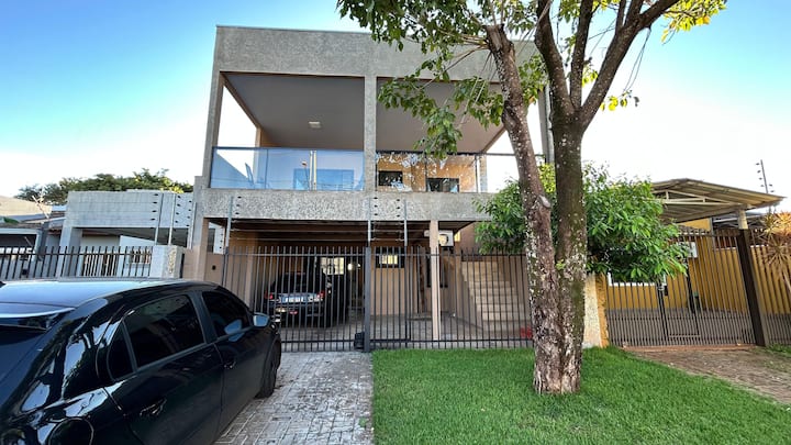 Casa Completa • 10 Min Do Paraguai • Ar + Wifi - Foz do Iguaçu