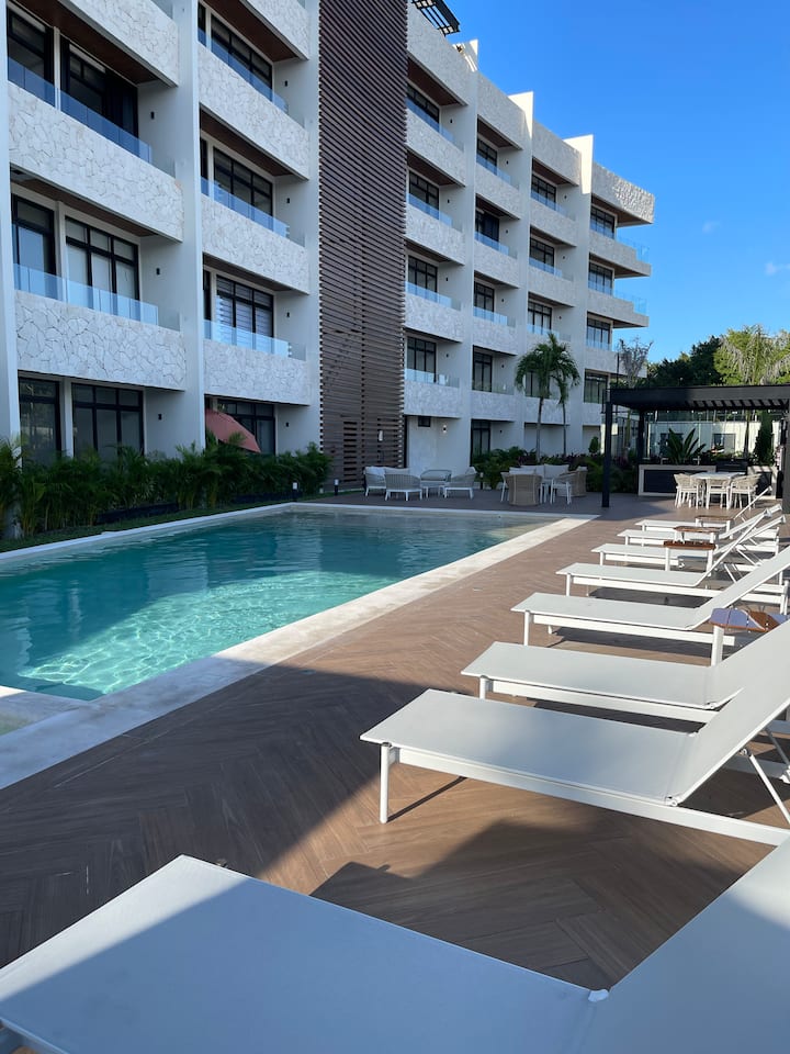 Luxury Stay - Pool, Gym, Padel & Rooftop - Cozumel