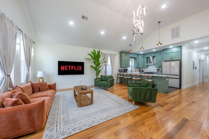 Massive 4 Bedroom Penthouse/parking/metlife/roofdk - Belleville, NJ