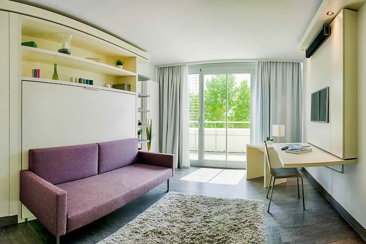 Isar Studio W Balcony • Fast Wi-fi • Near Nature - München