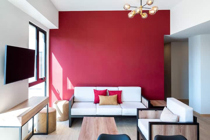 Apartamento Espacioso Con Balcón Para 10 - Guatemala City