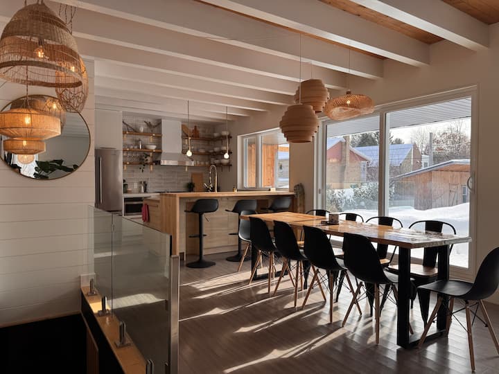 Chalet La Kasa Kiki - Design Et Confort Absolu - Quebec