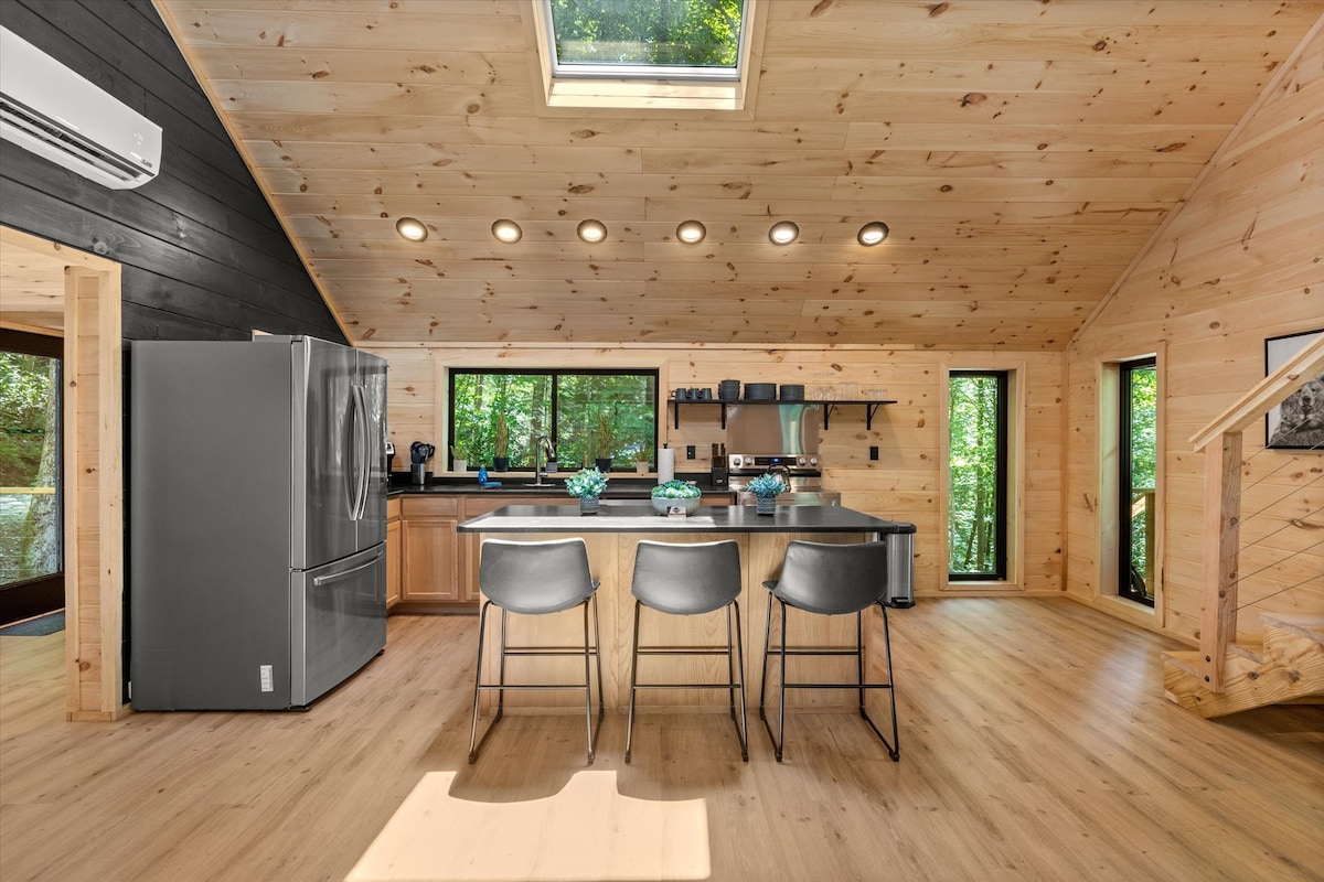 Creekside - Cabaña de acantilados modernos - Red River Gorge - Cabañas ...