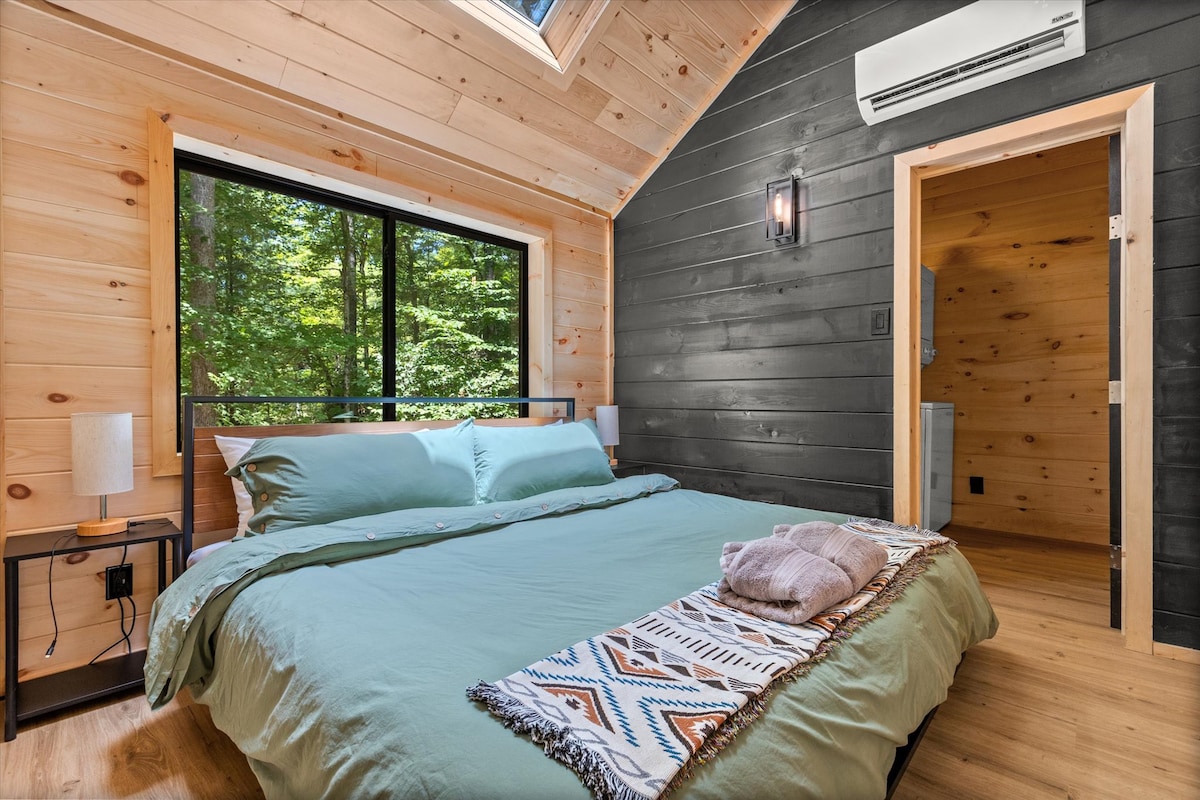 Creekside - Cabane moderne sur les falaises - Red River Gorge - Cabanes ...